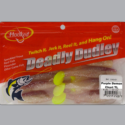 Bay Chovey DDBC-238 Purple Demon with Chartreuse Tail – Deadly Dudley